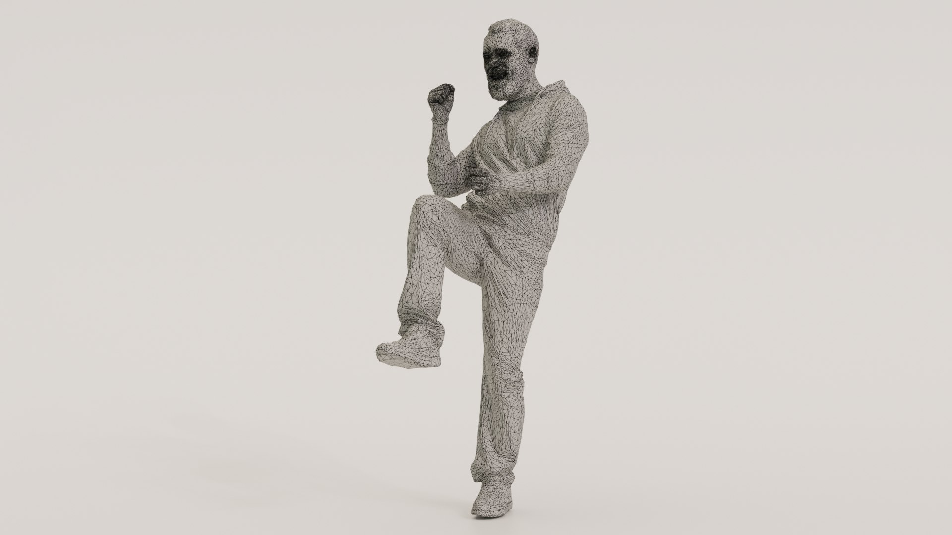 3D BEARD FAN MAN Full Body - TurboSquid 2171672