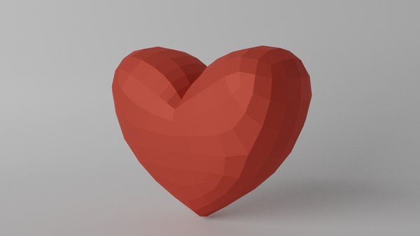 Red Heart 3D - TurboSquid 1957675