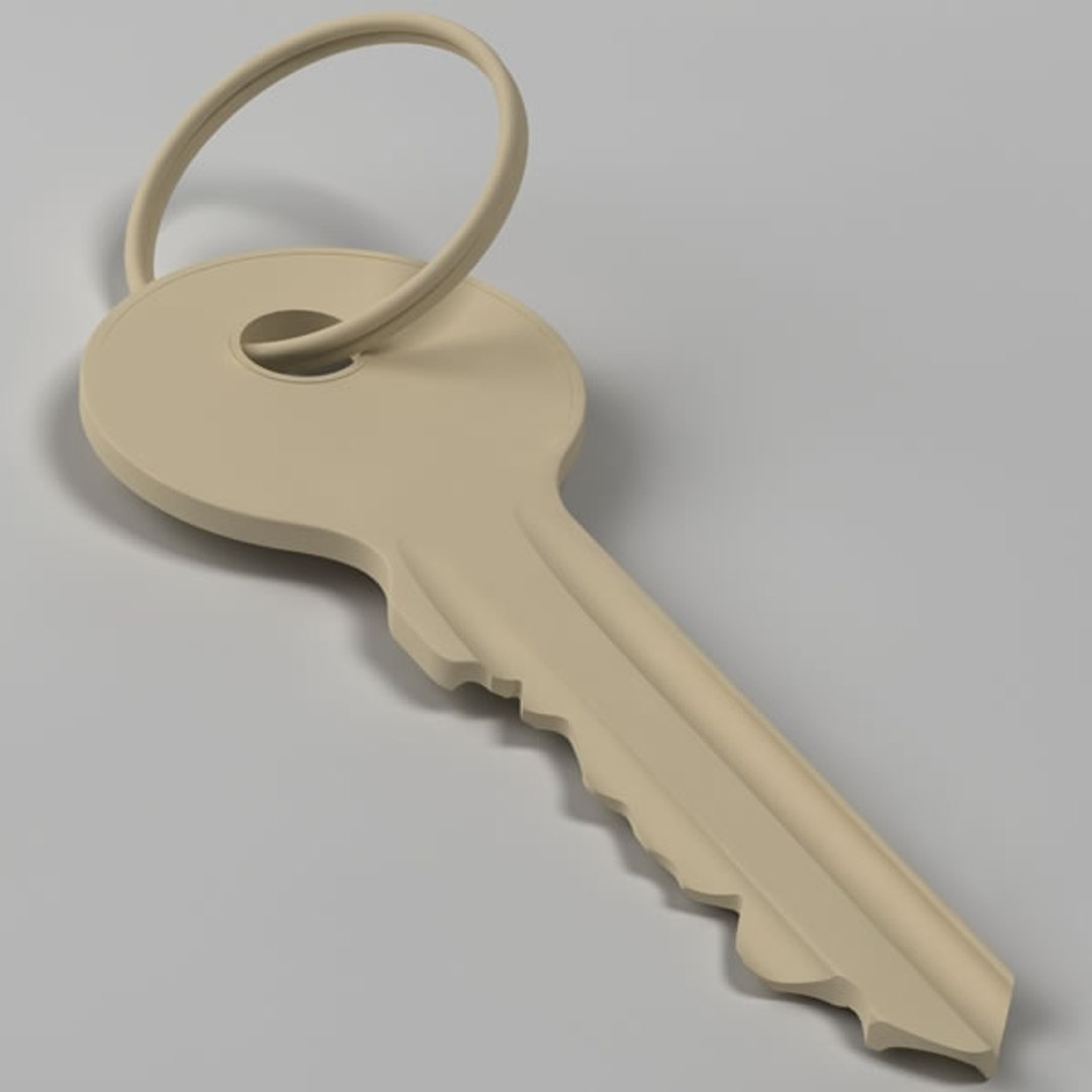 3d Model Key 07