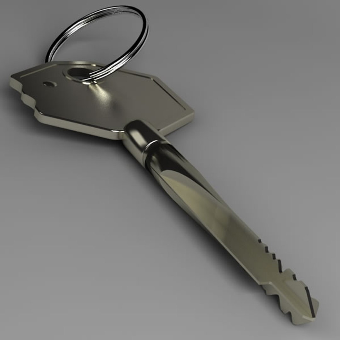 3d Model Key 07