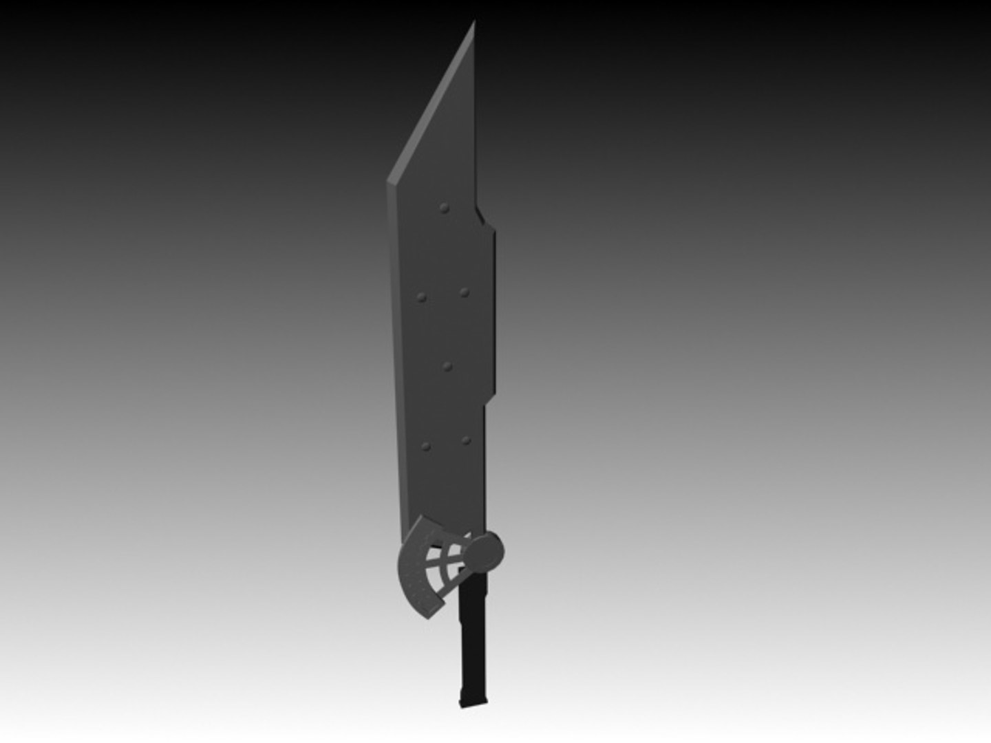 Cloud Tsurugi Fusion Blade 3ds