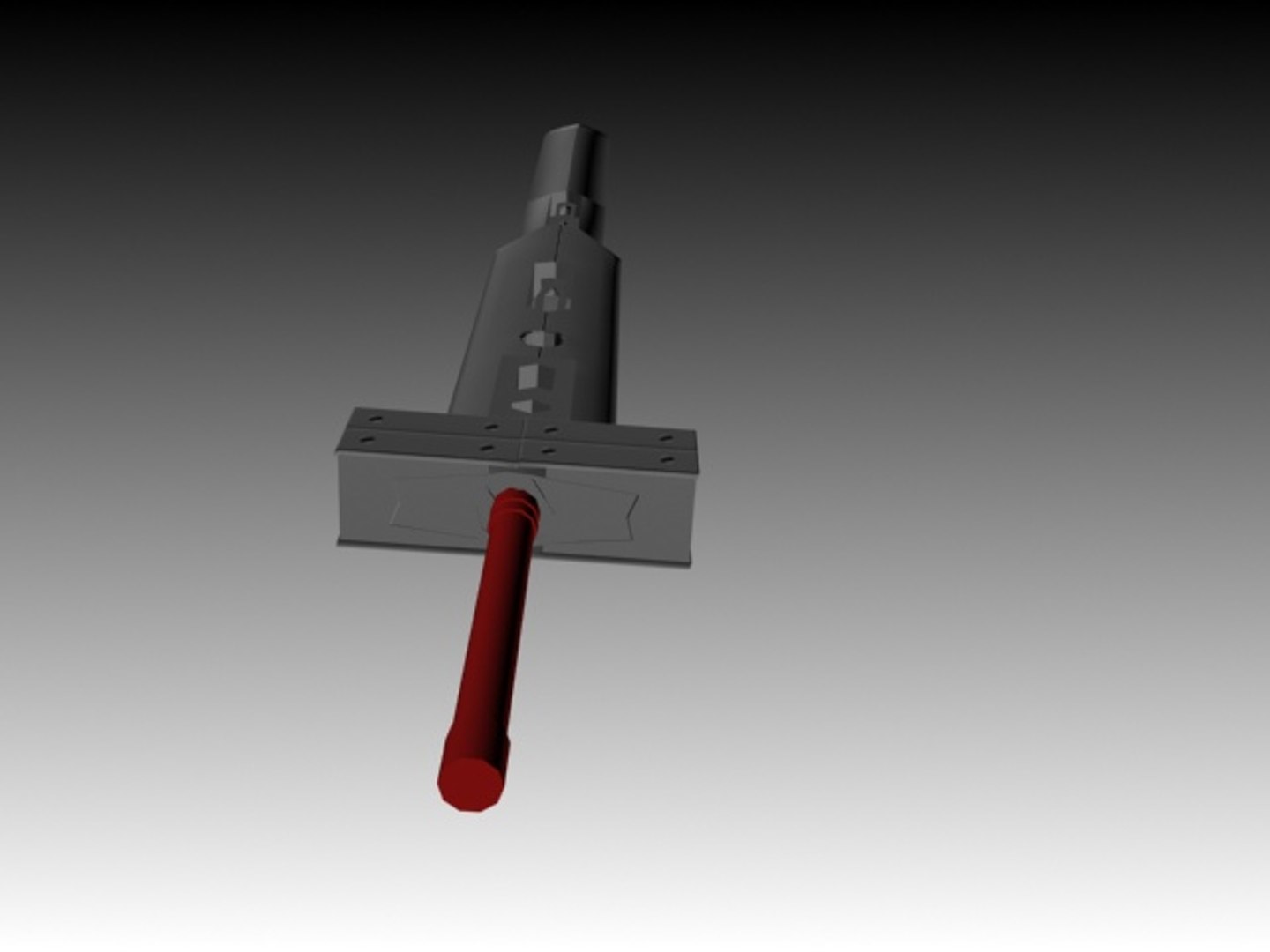 Cloud Tsurugi Fusion Blade 3ds