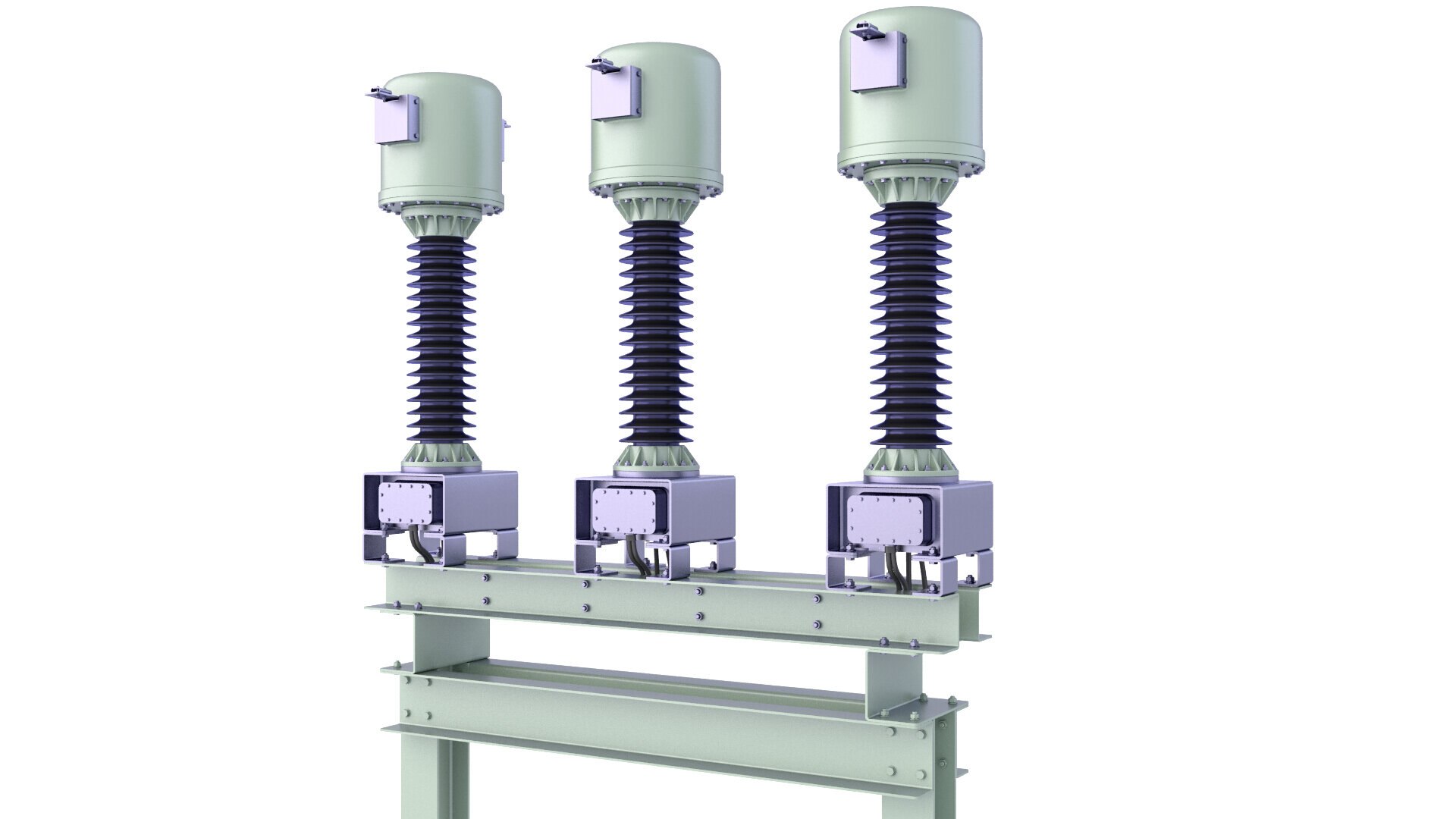 3D Substation High Voltage Disconnector Switch 25 Model - TurboSquid ...