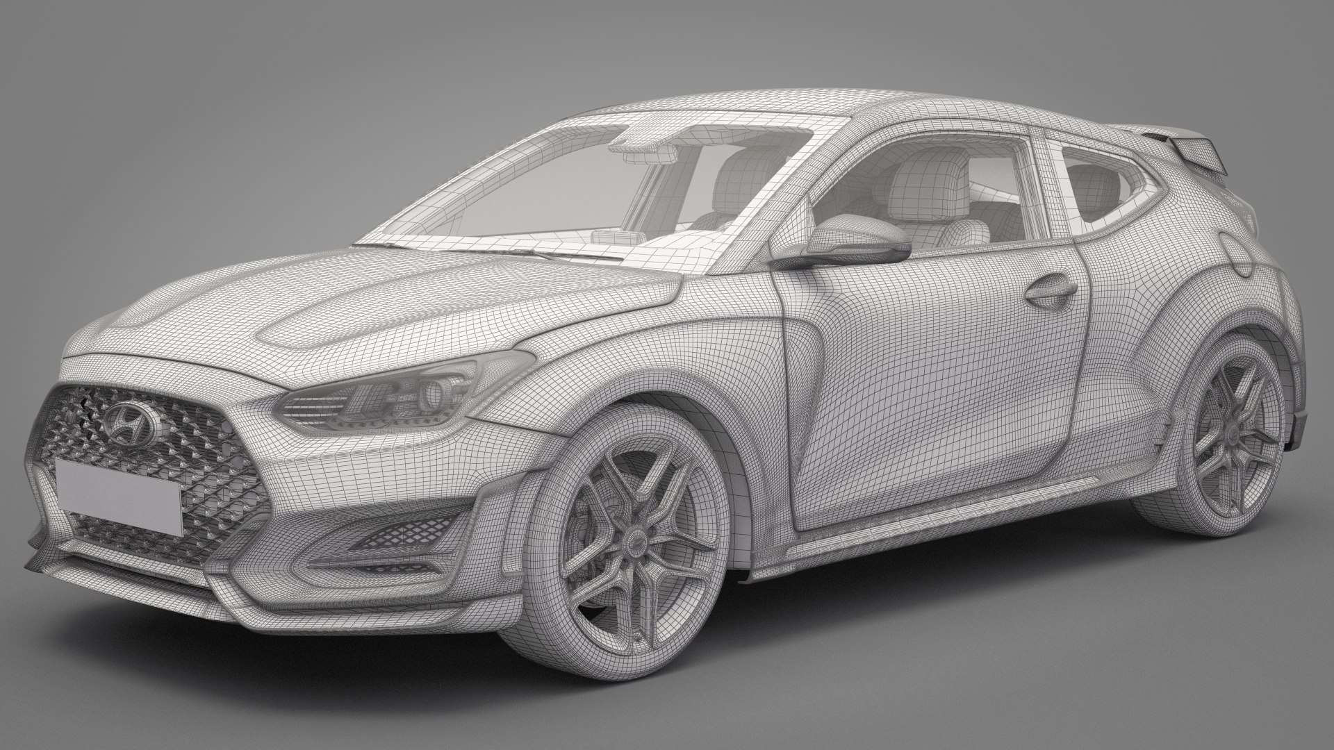 Hyundai Veloster N 3D Model - TurboSquid 2403416