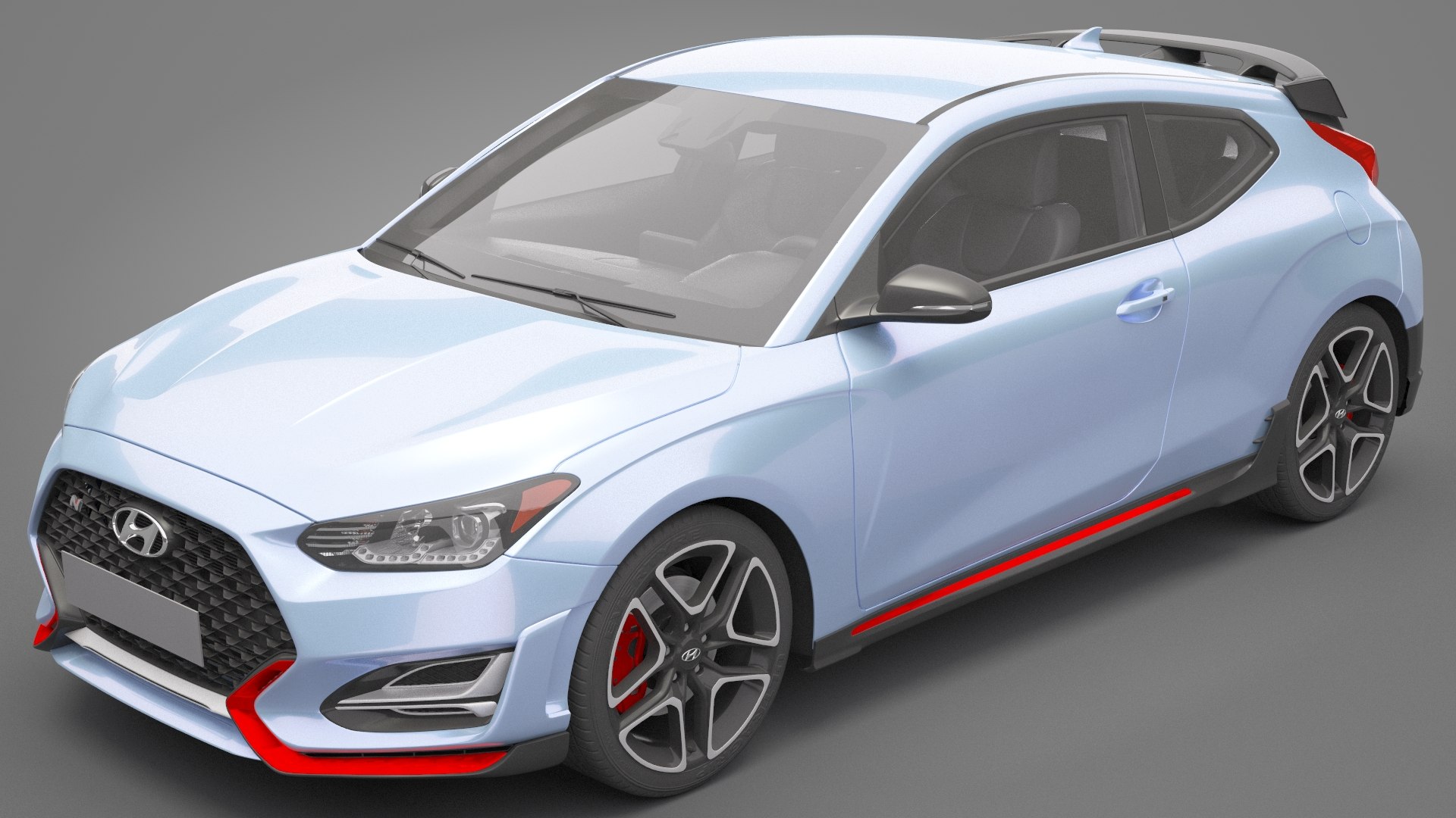 Hyundai Veloster N 3D Model - TurboSquid 2403416