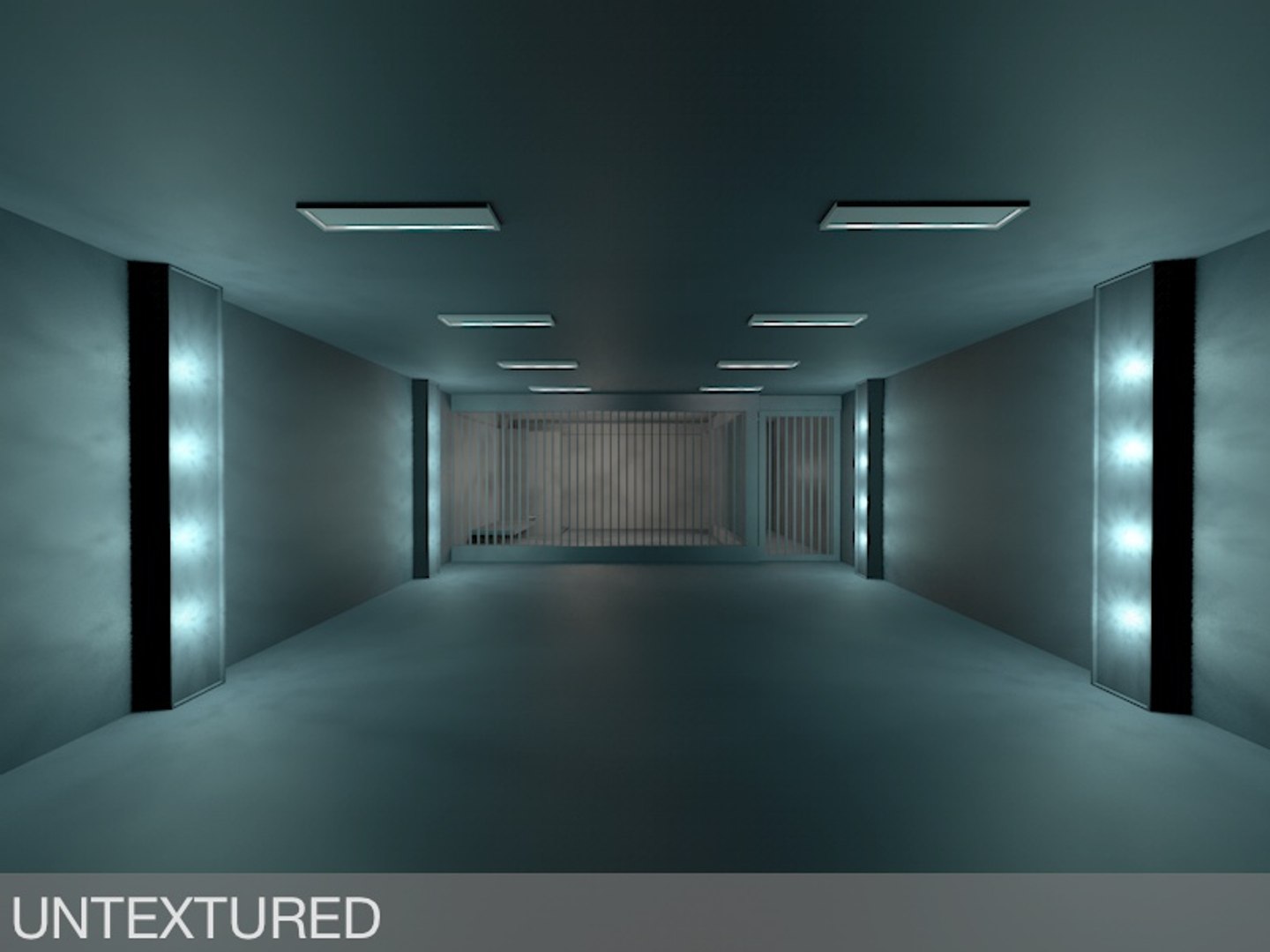 3d Scene Games Model