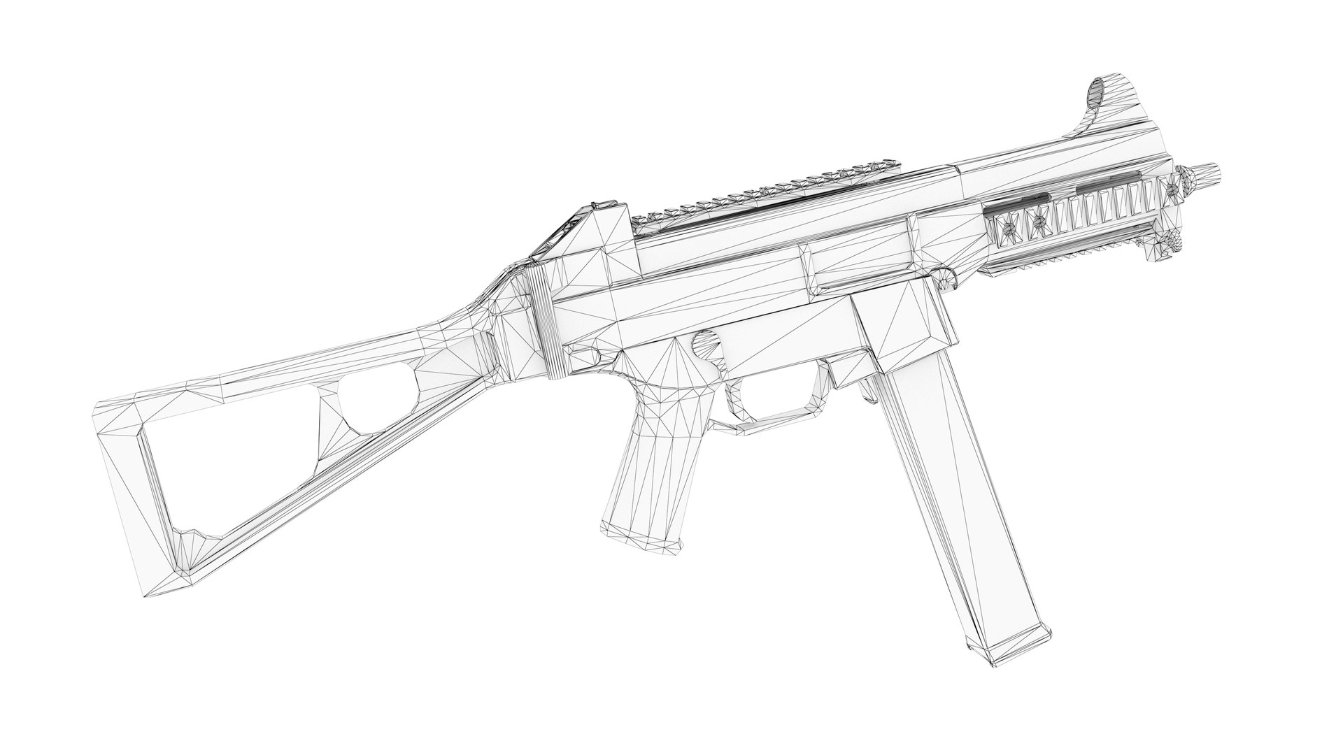3D UMP-45 Model - TurboSquid 1891614