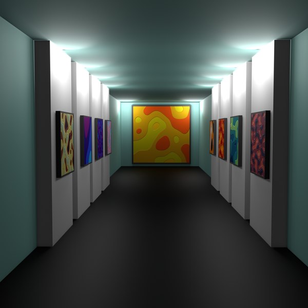 Art Gallery 3D Models for Download | TurboSquid