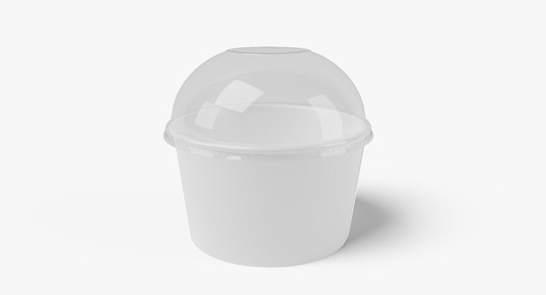 Ice cream cup model - TurboSquid 1395813