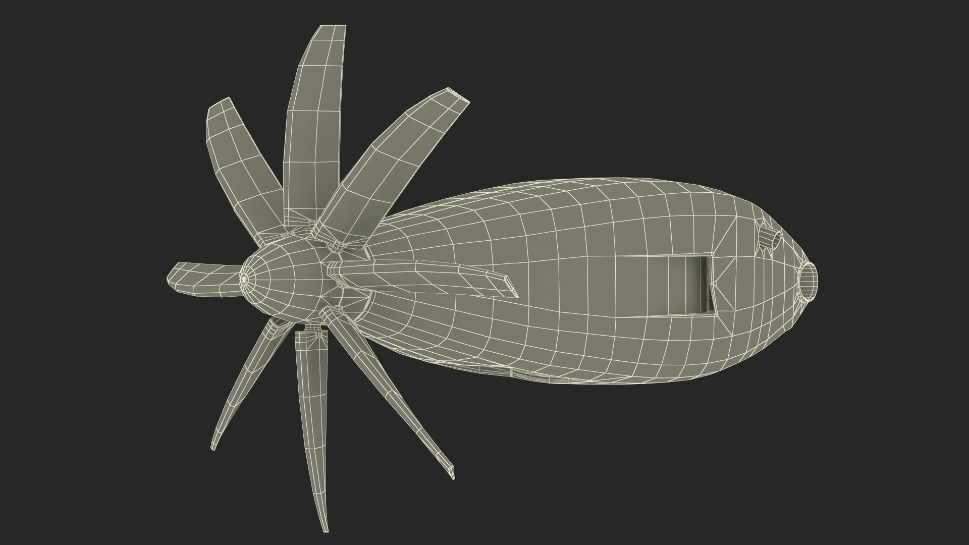 Futuristic Hydrogen Aircraft Engine Gen 3D Model - TurboSquid 2378276