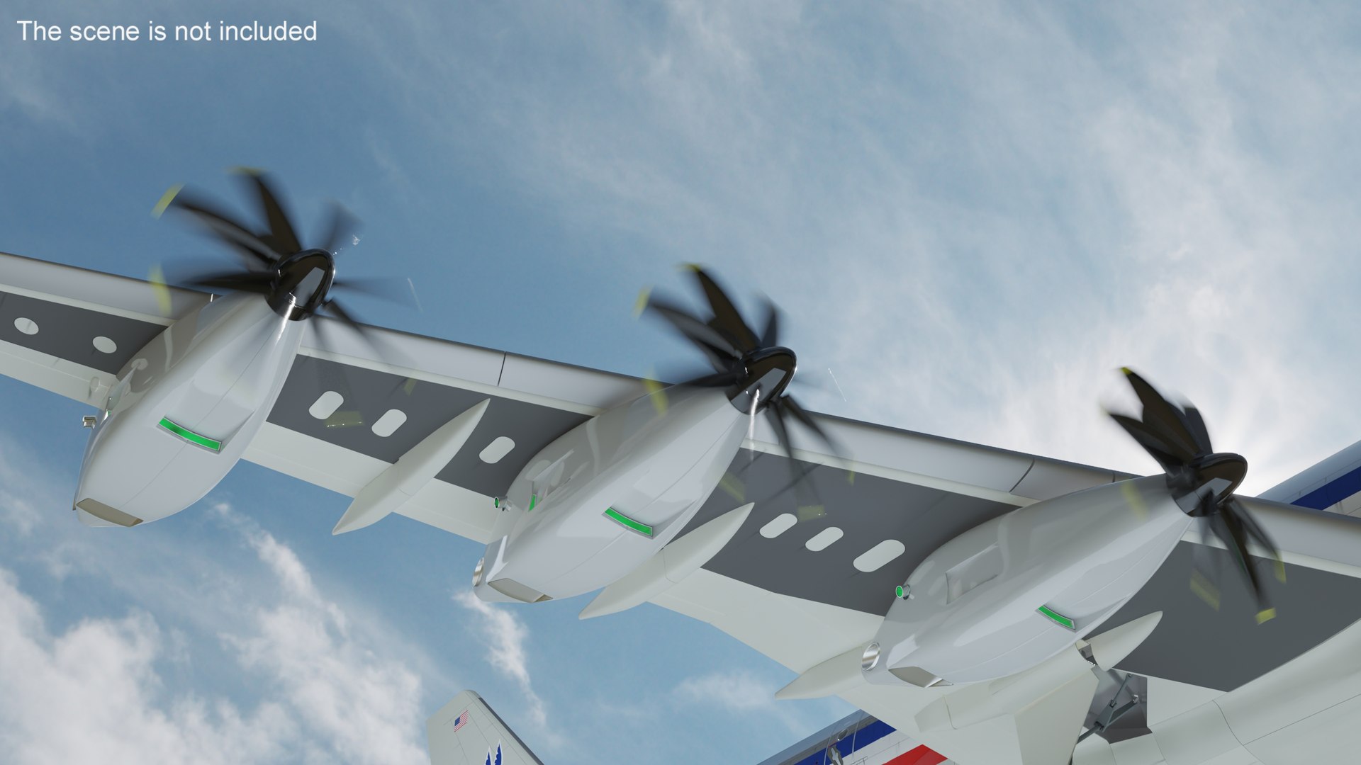 Futuristic Hydrogen Aircraft Engine Gen 3D Model - TurboSquid 2378276