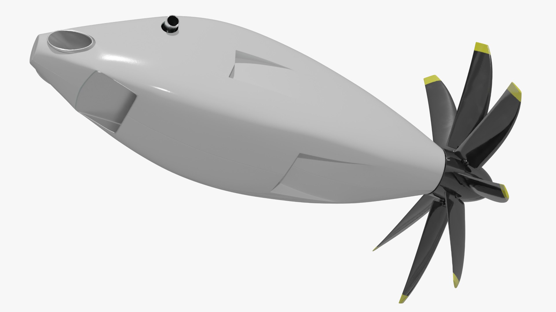 Futuristic Hydrogen Aircraft Engine Gen 3D Model - TurboSquid 2378276