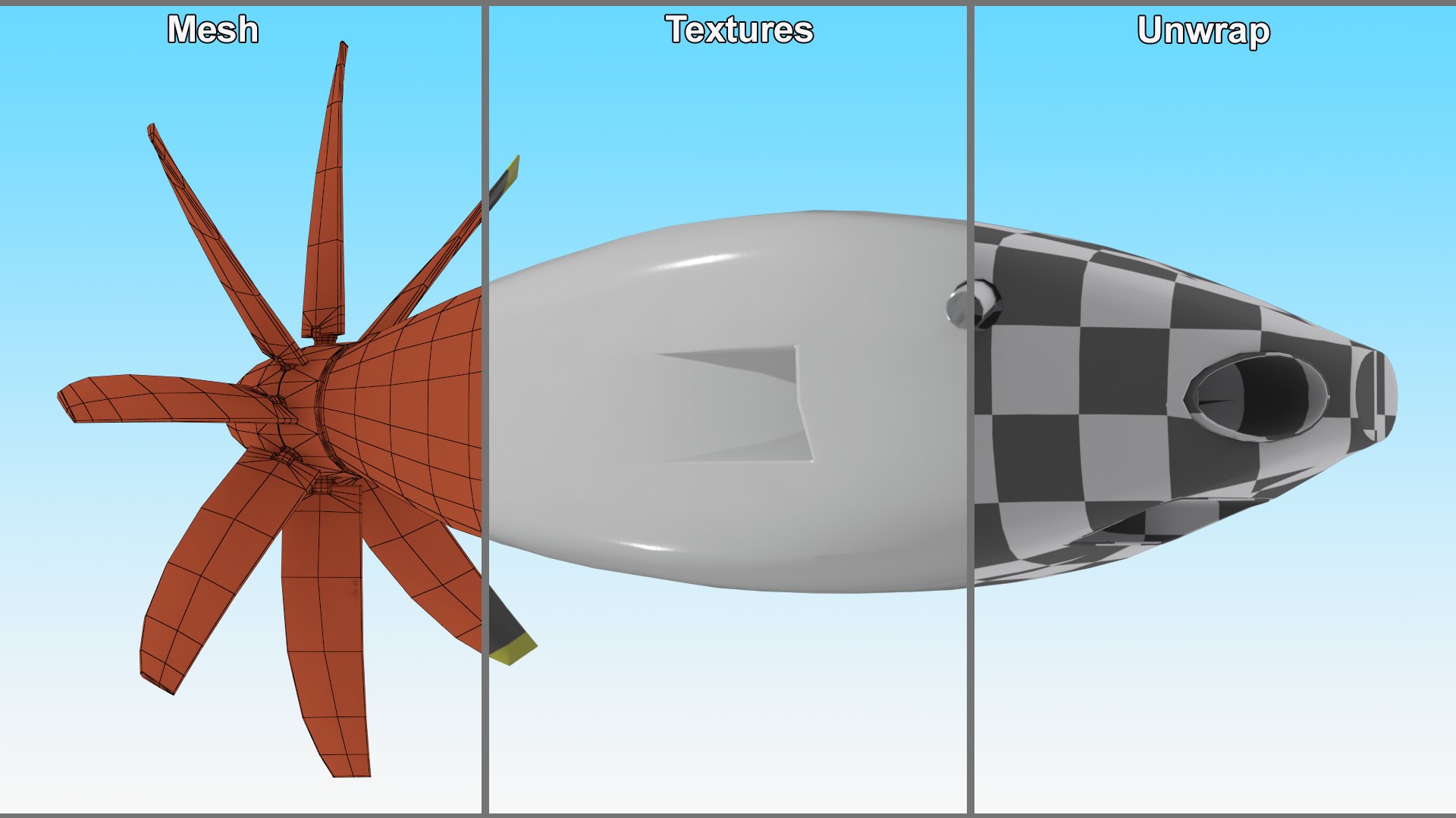 Futuristic Hydrogen Aircraft Engine Gen 3D Model - TurboSquid 2378276