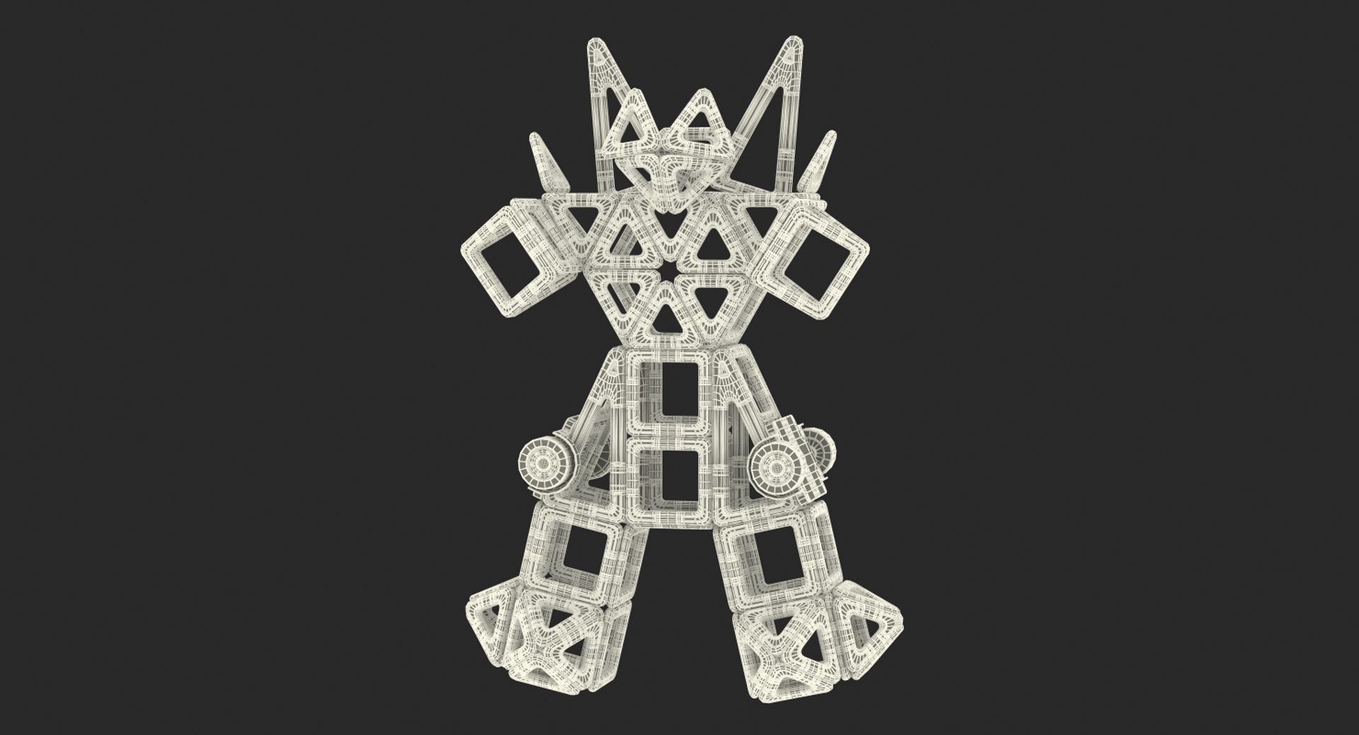 Magnetic Blocks Robot 3D Model - TurboSquid 1337494