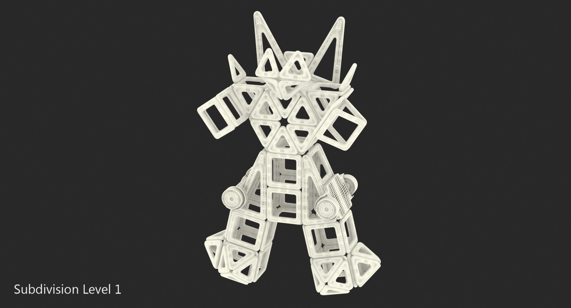 Magnetic Blocks Robot 3D Model - TurboSquid 1337494
