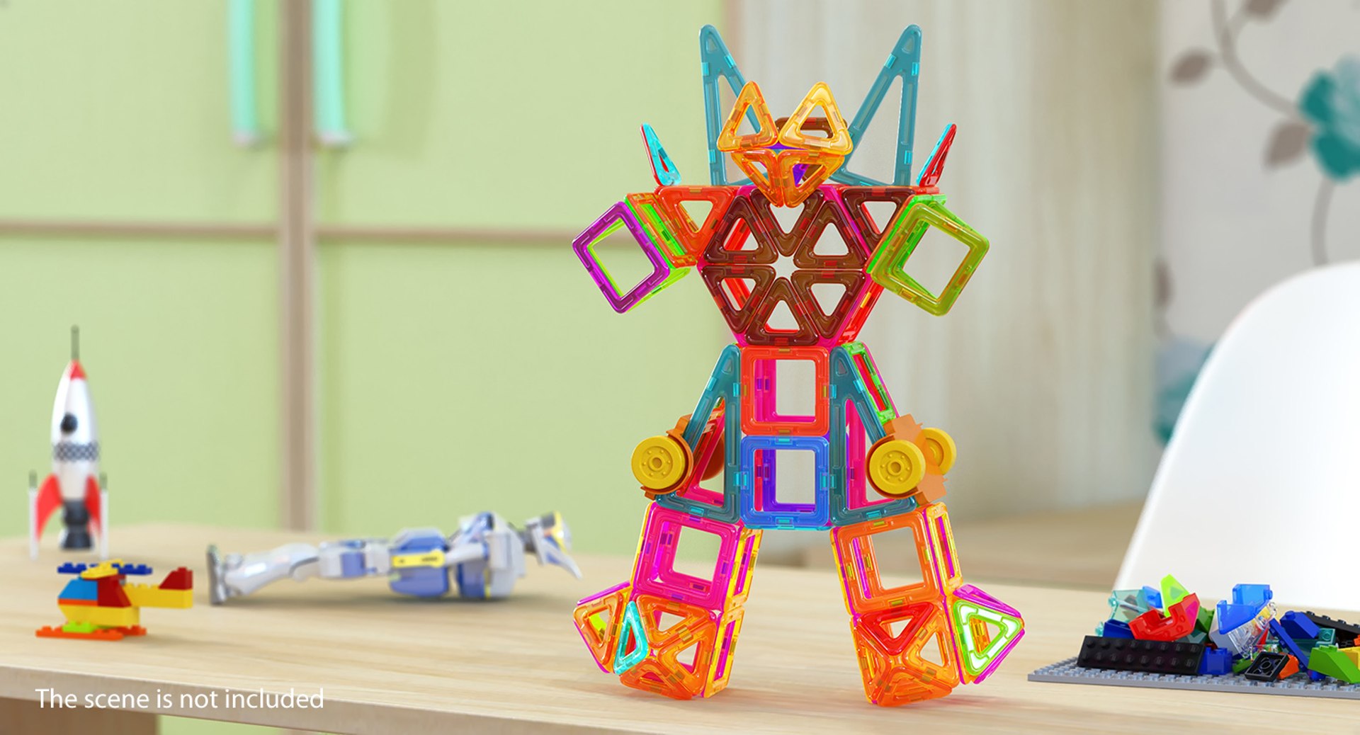 Magnetic Blocks Robot 3D Model - TurboSquid 1337494