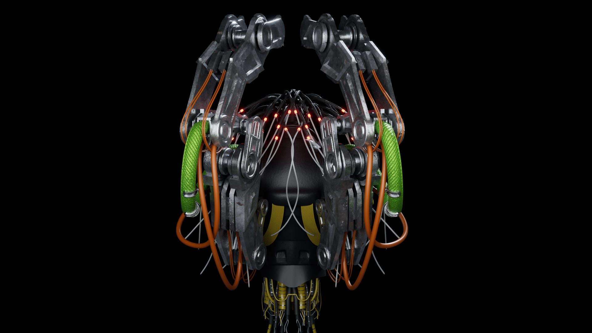 Cyborg Robot Rastas 3D - TurboSquid 2237651