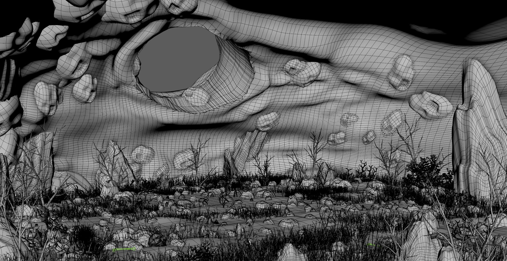 3D Cave Cavern Model - TurboSquid 1390912