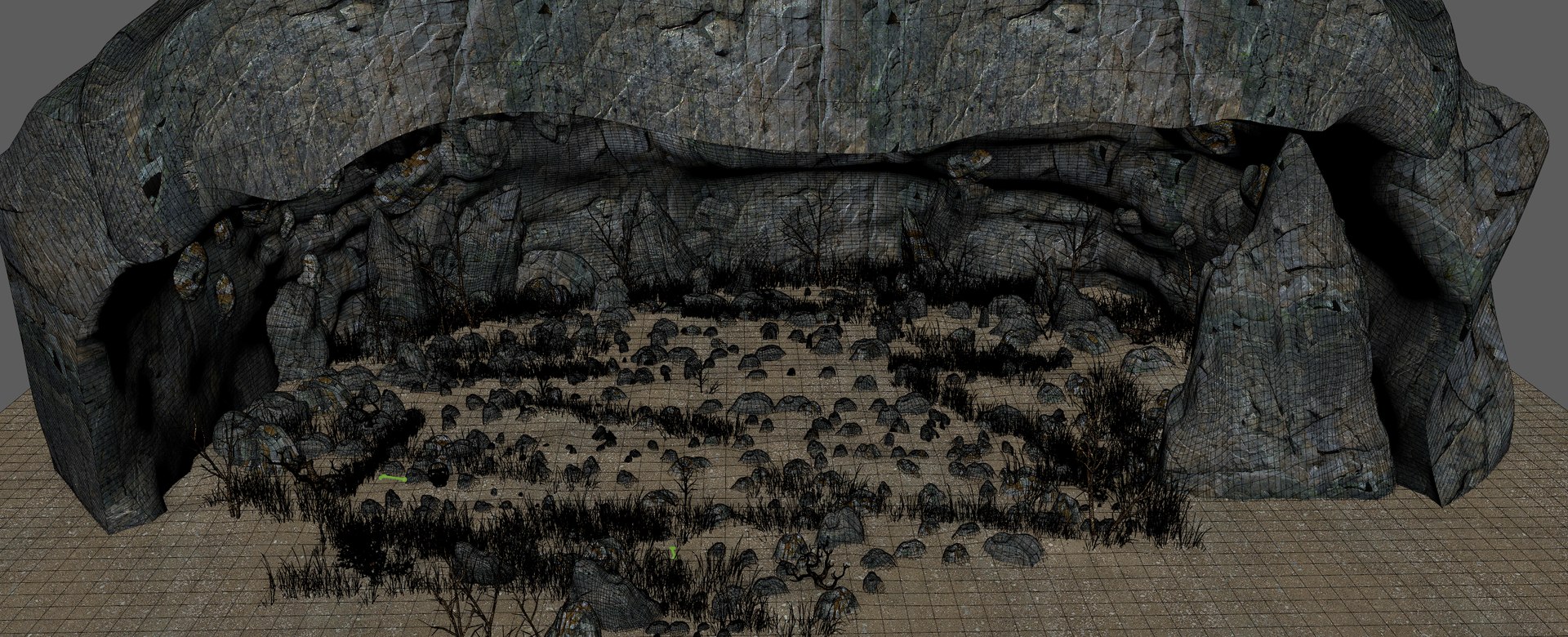 3D cave cavern model - TurboSquid 1390912