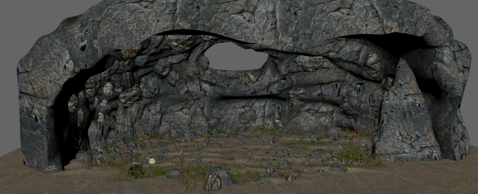 3D Cave Cavern Model - TurboSquid 1390912