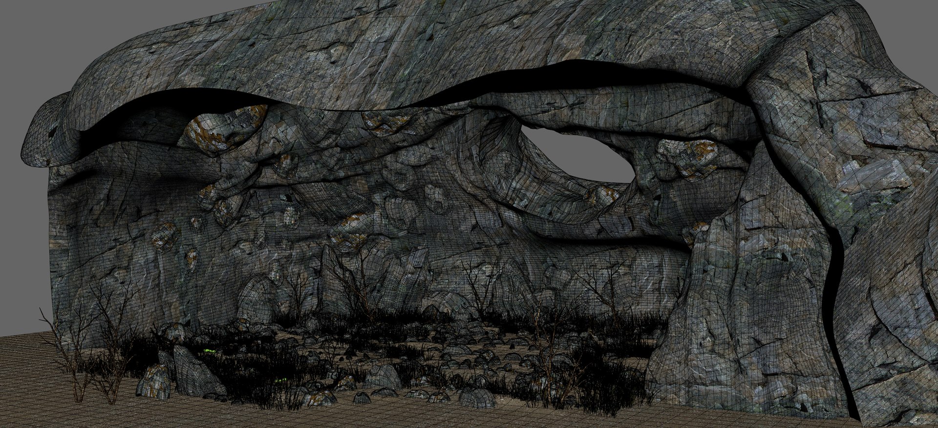 3D Cave Cavern Model - TurboSquid 1390912