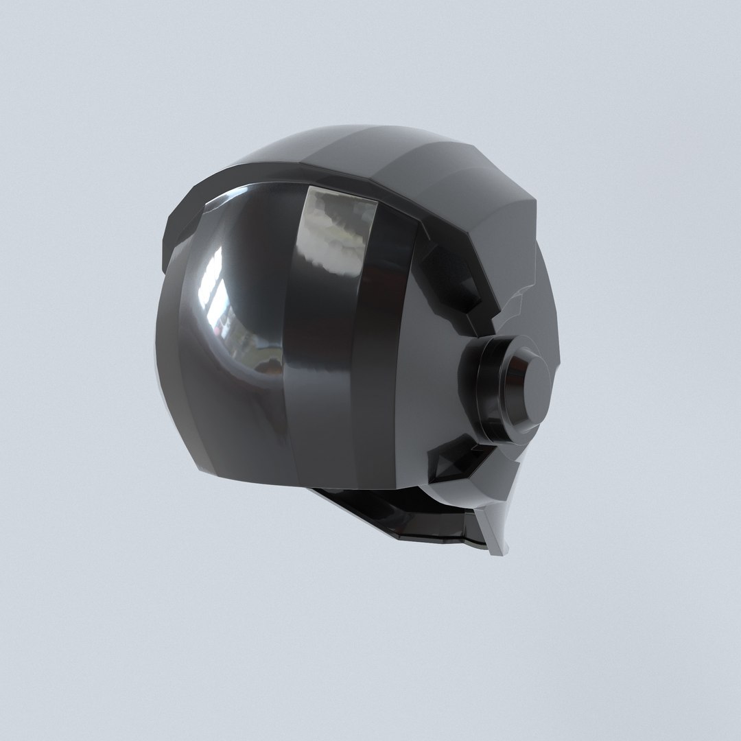 Techno helmet visualized printed 3D model - TurboSquid 1711981