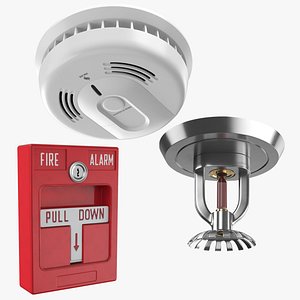 Free 3D Fire Alarm - TurboSquid 1715521