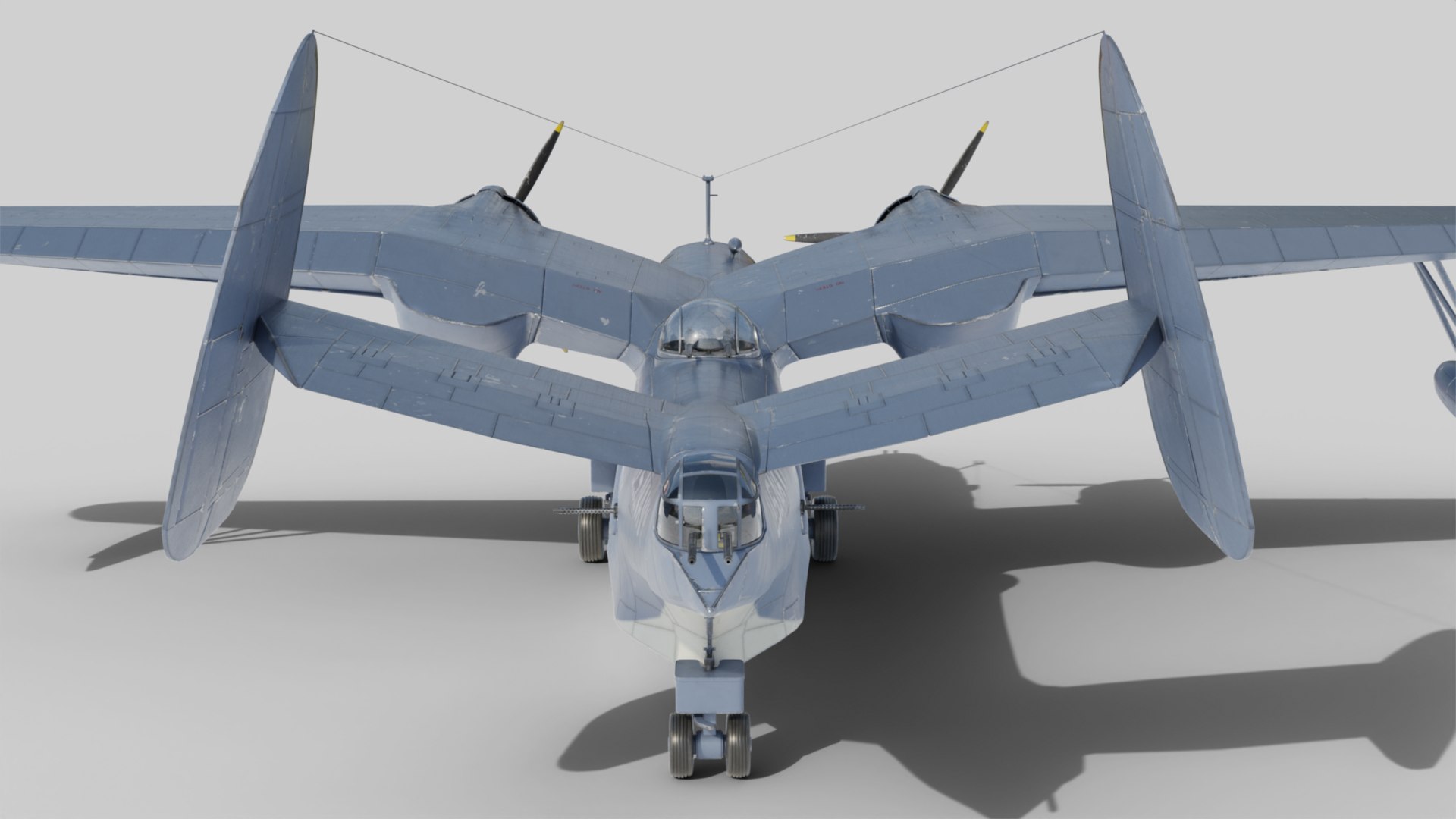 Martin PBM-3 Mariner 3D Model - TurboSquid 2364777