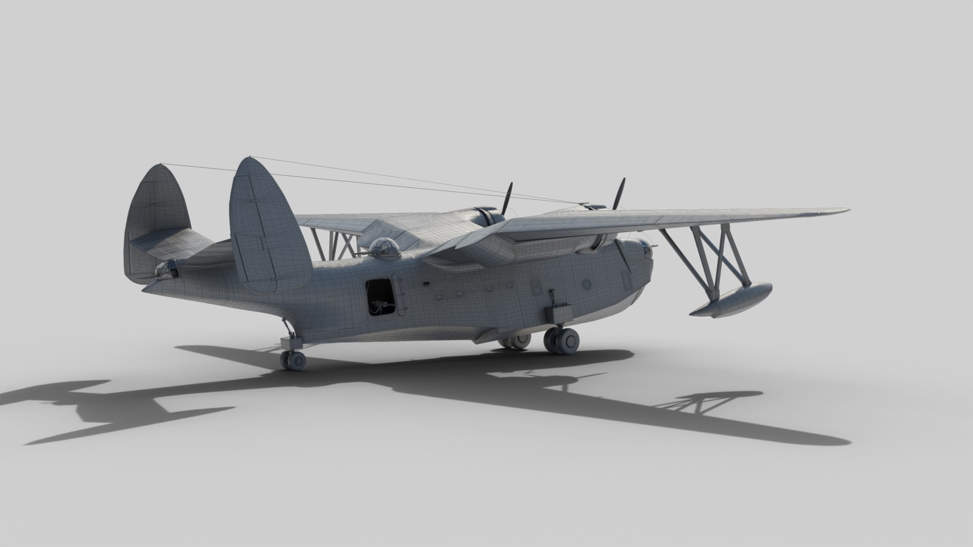 Martin PBM-3 Mariner 3D Model - TurboSquid 2364777
