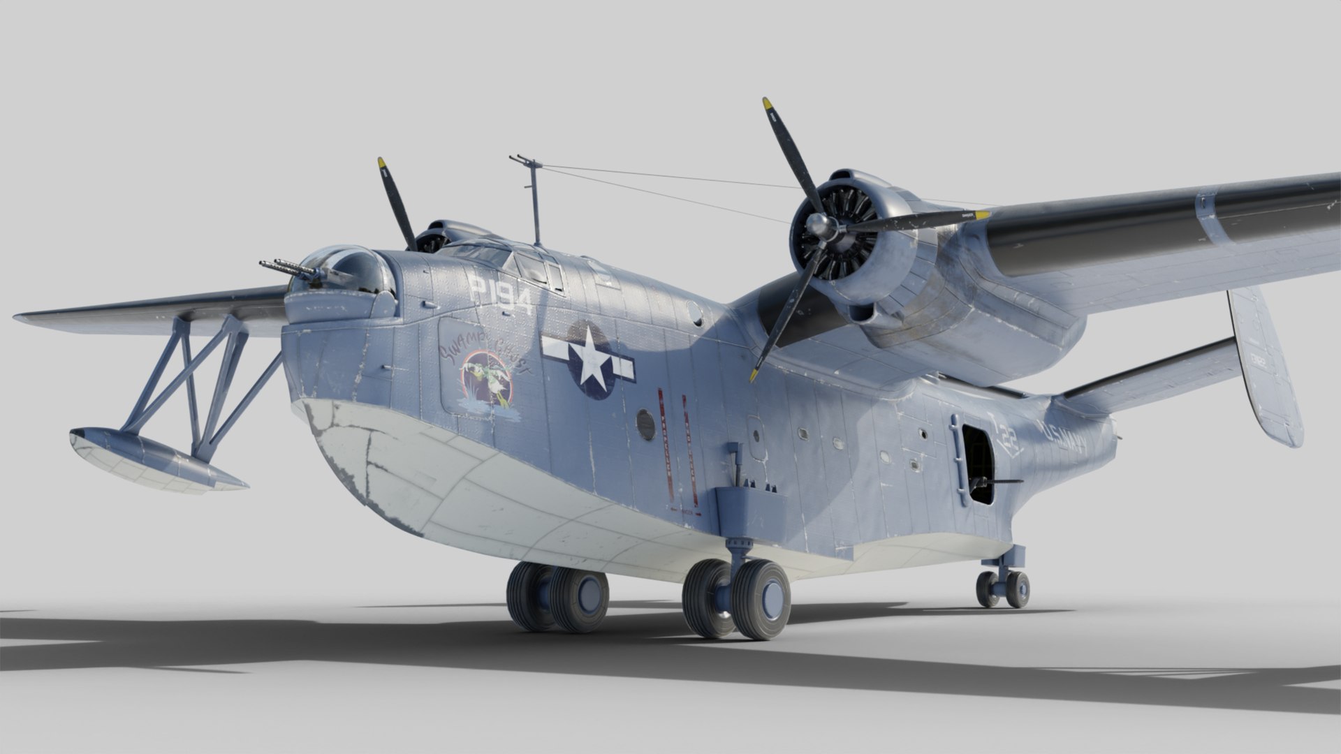Martin PBM-3 Mariner 3D Model - TurboSquid 2364777