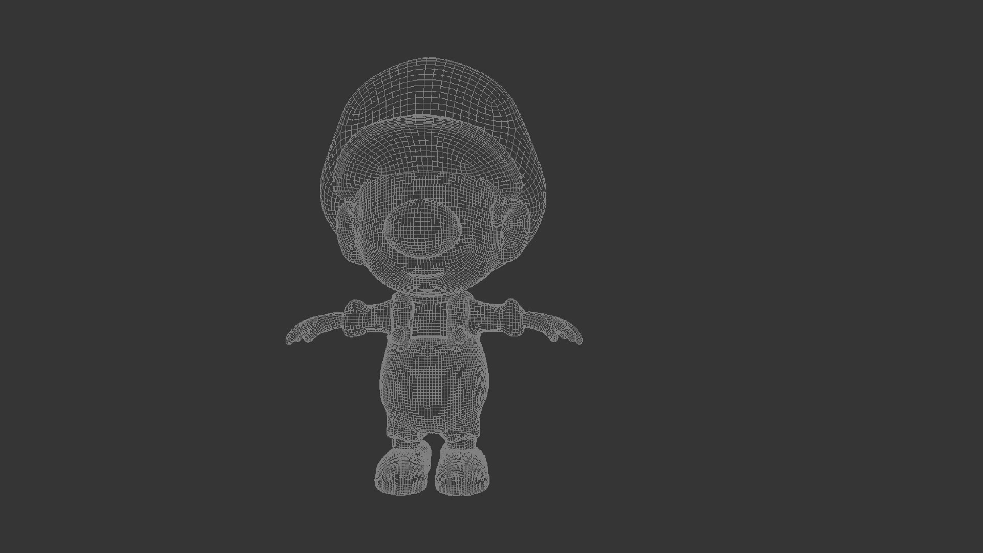 3D Baby Mario Model - TurboSquid 2055548