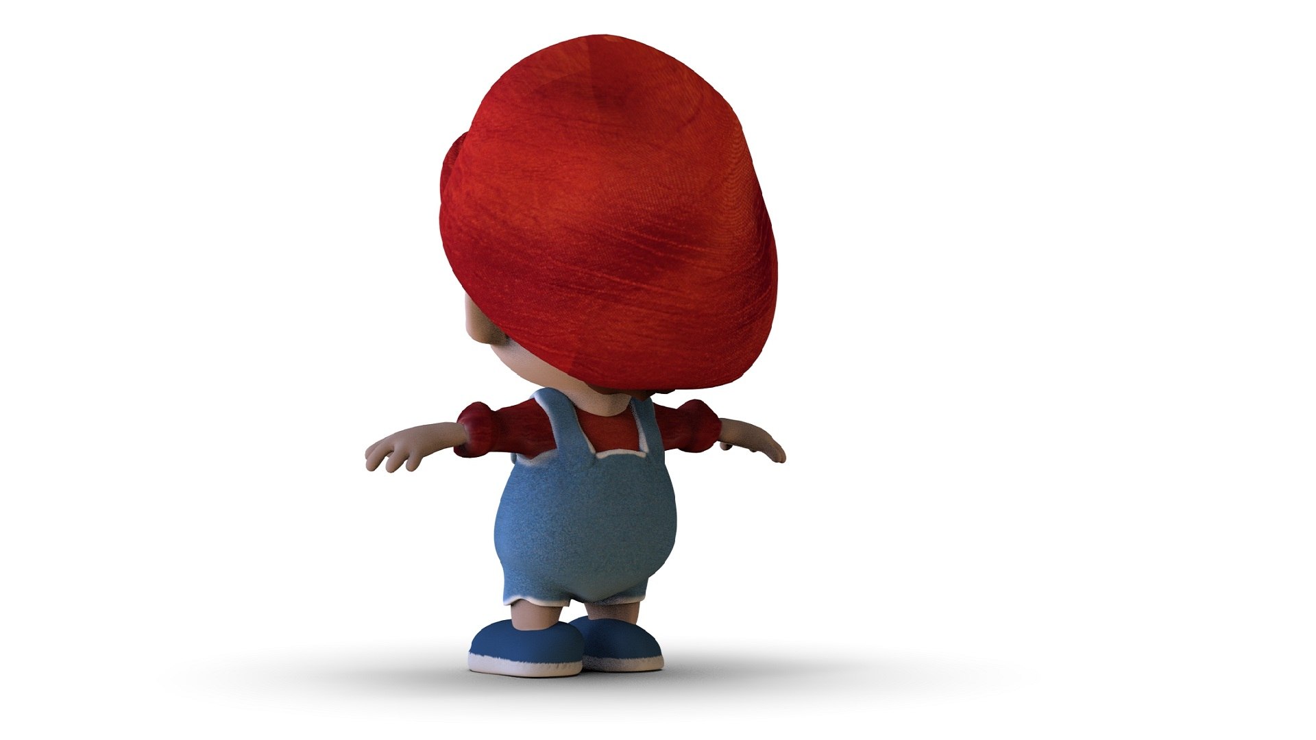 3D Baby Mario Model - TurboSquid 2055548