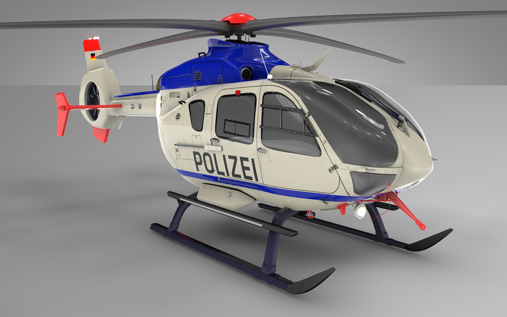 Eurocopter EC-135 POLIZEI L1936 3D - TurboSquid 2030574