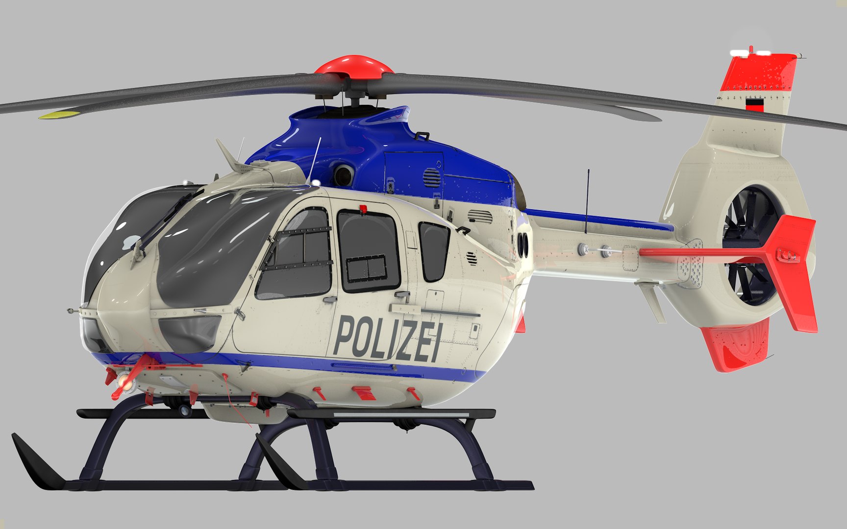 Eurocopter EC-135 POLIZEI L1936 3D - TurboSquid 2030574