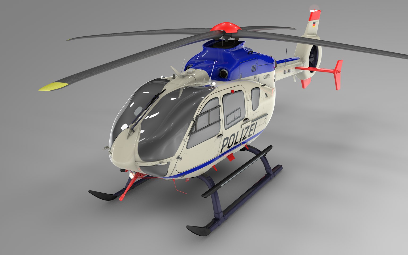 Eurocopter EC-135 POLIZEI L1936 3D - TurboSquid 2030574