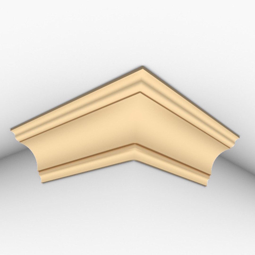 3d Interior Cornice Molding Model