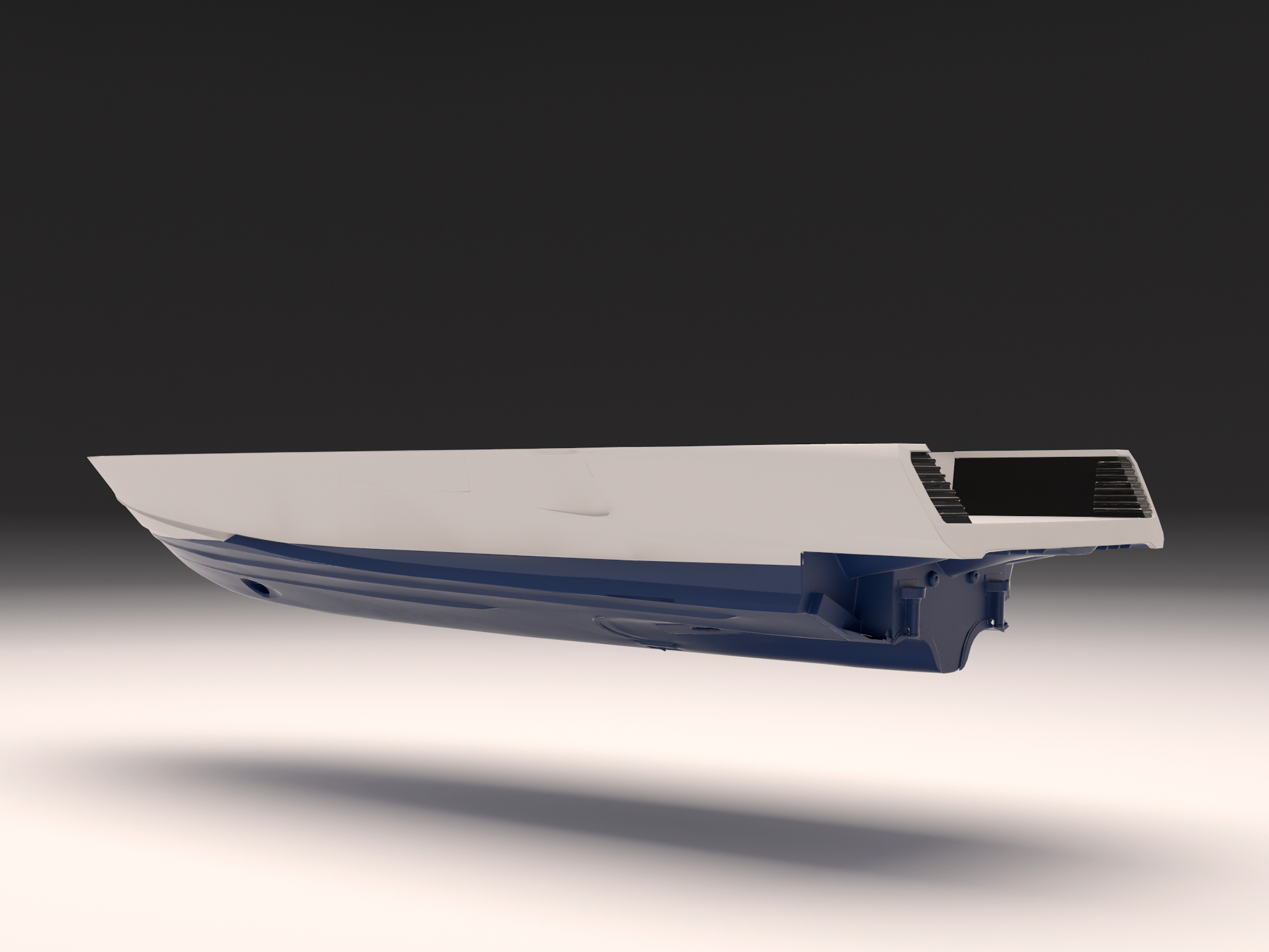 Yacht hull clean and ruined 3D model - TurboSquid 1807511