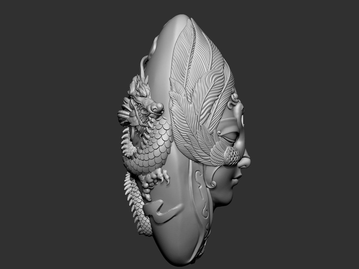 Lady head 3D model - TurboSquid 2168490
