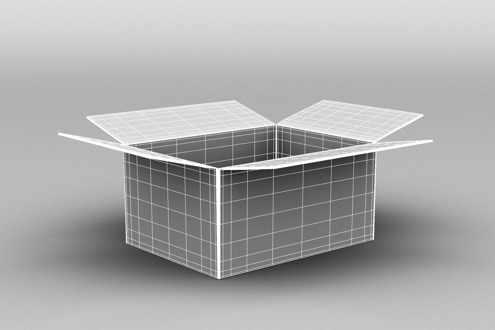 Box cardboard c 3D model - TurboSquid 1357074