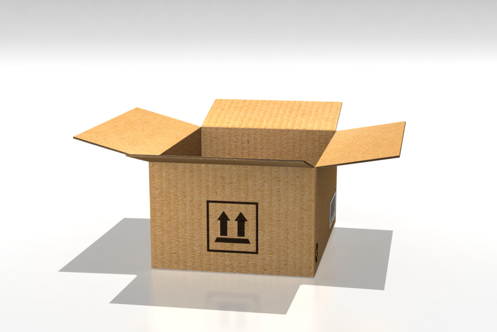 Box cardboard c 3D model - TurboSquid 1357074