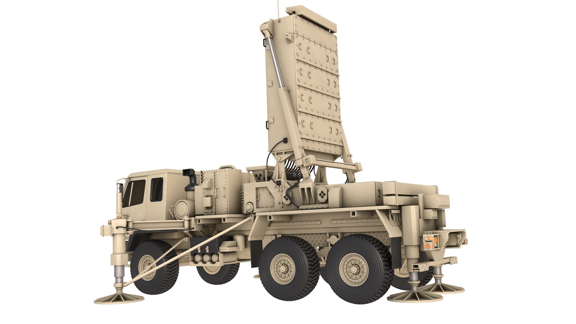 ANTPQ-53 Counterfire Radar Model - TurboSquid 2297423