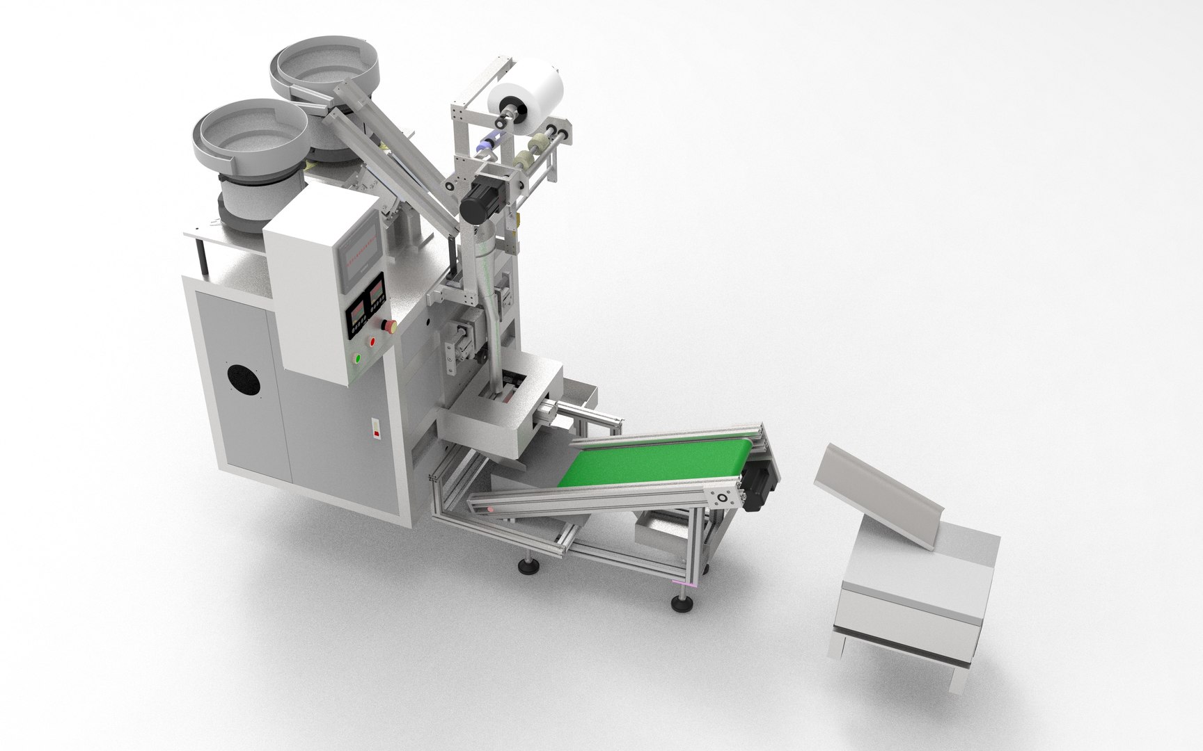 3D Fully Automated Screw Packaging Machine Model - TurboSquid 1828868