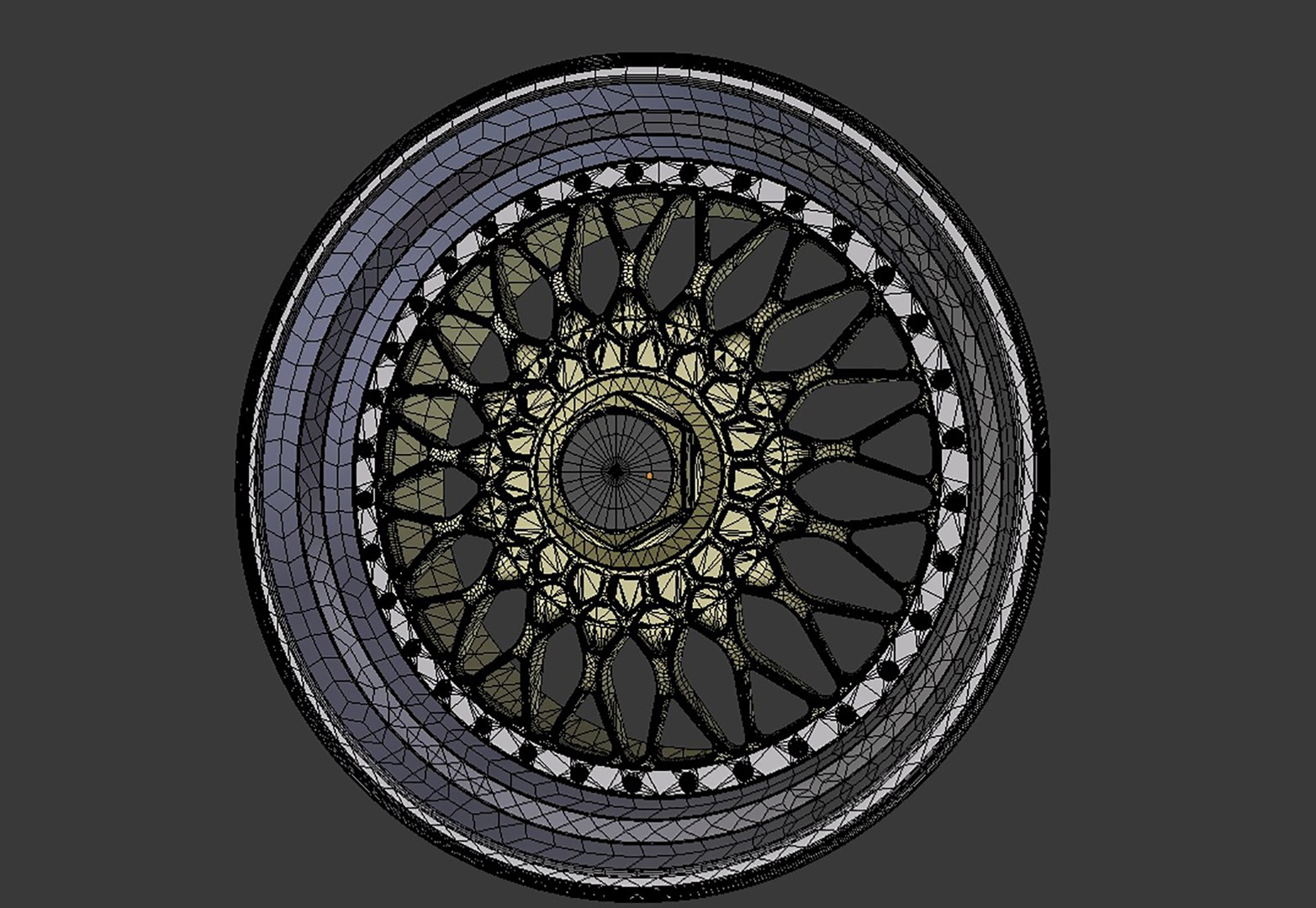3D BBS Rims Model - TurboSquid 1853557