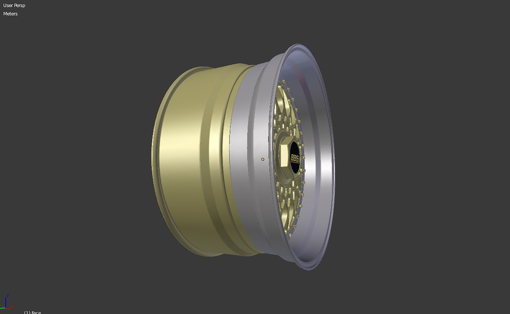 3D BBS Rims Model - TurboSquid 1853557
