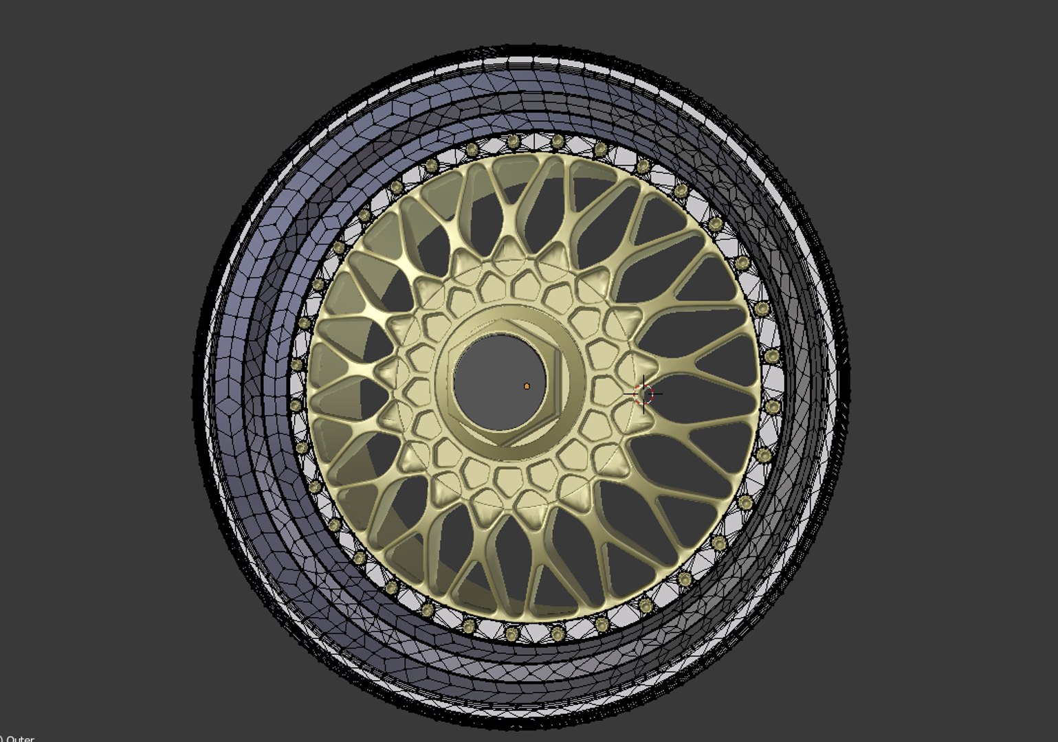 3D BBS Rims Model - TurboSquid 1853557
