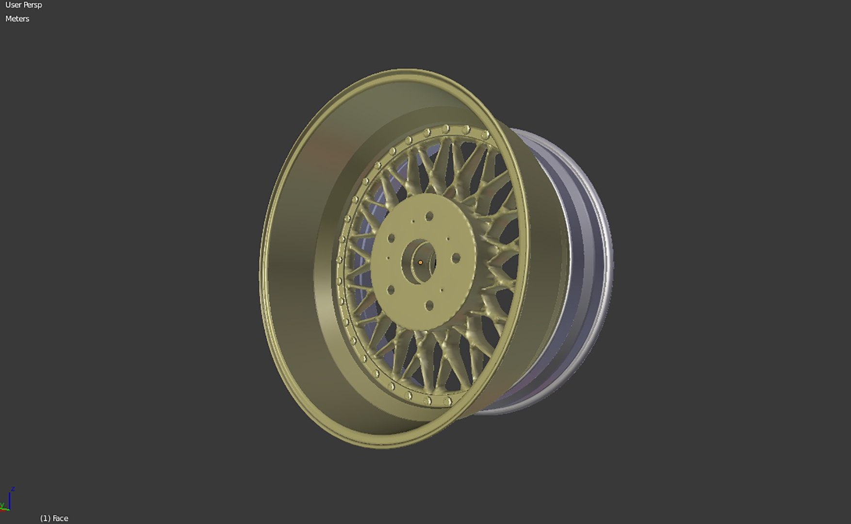 3D BBS Rims Model - TurboSquid 1853557