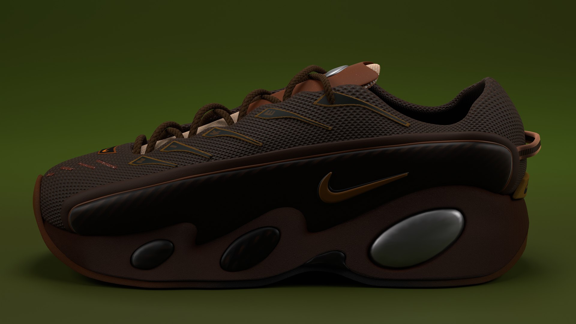 Shoes-Nike-NOCTA Glide model - TurboSquid 2149125
