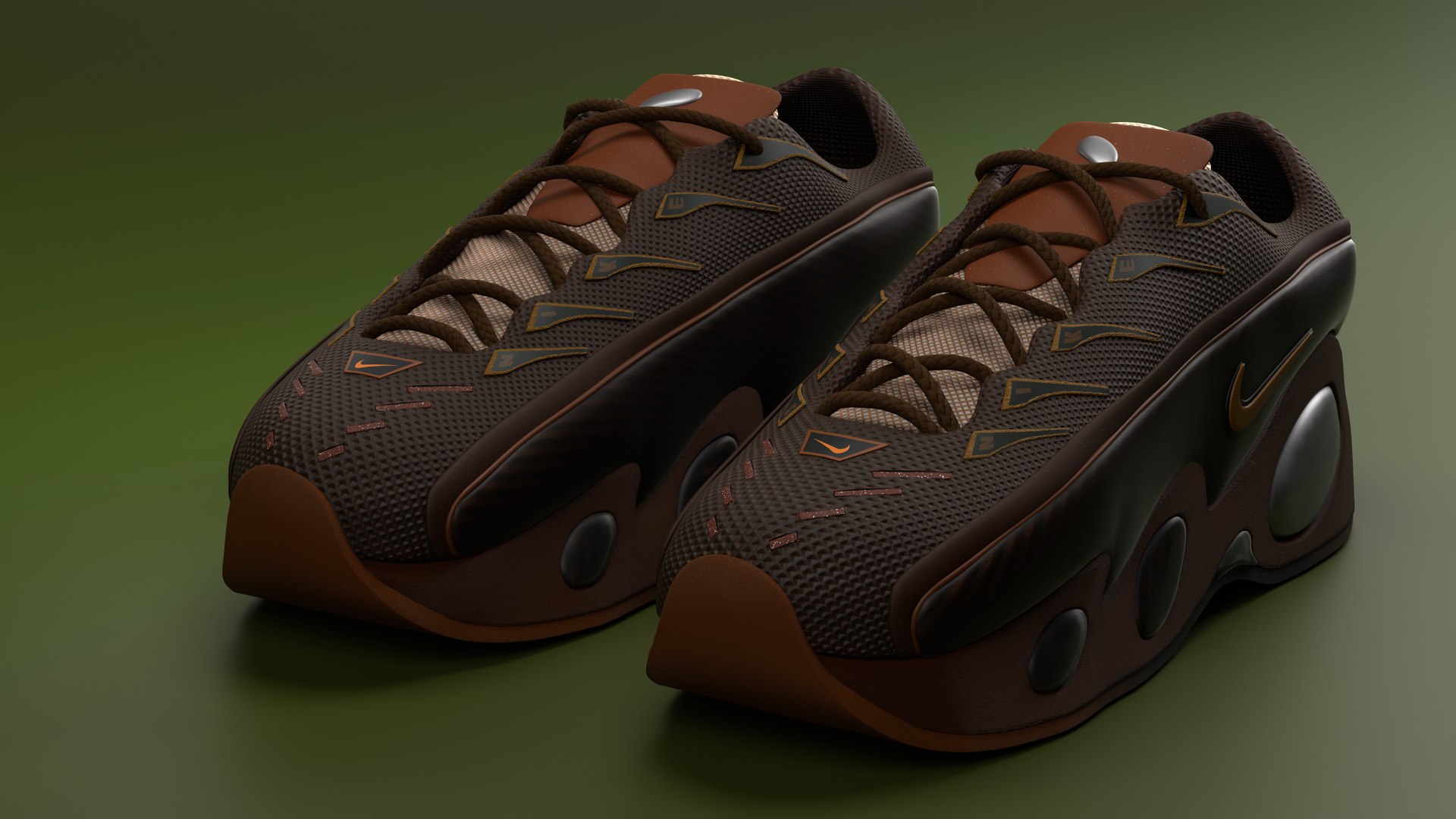 Shoes-Nike-NOCTA Glide model - TurboSquid 2149125