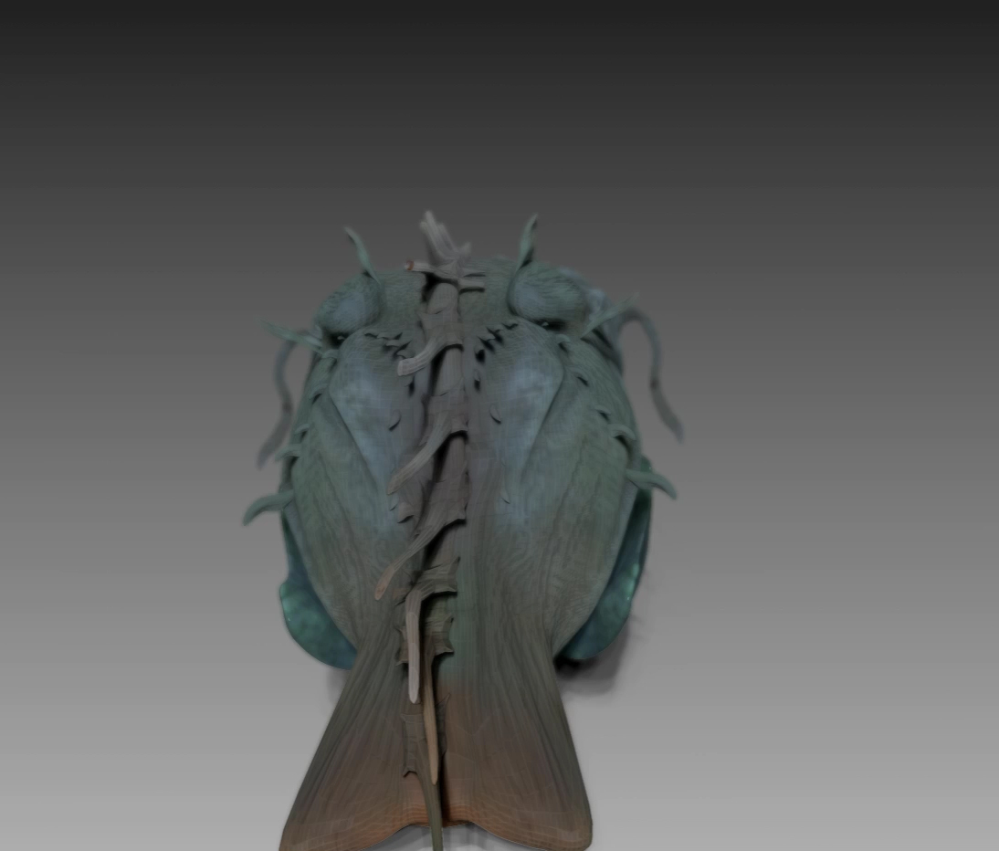 free weird fish swp 3d model