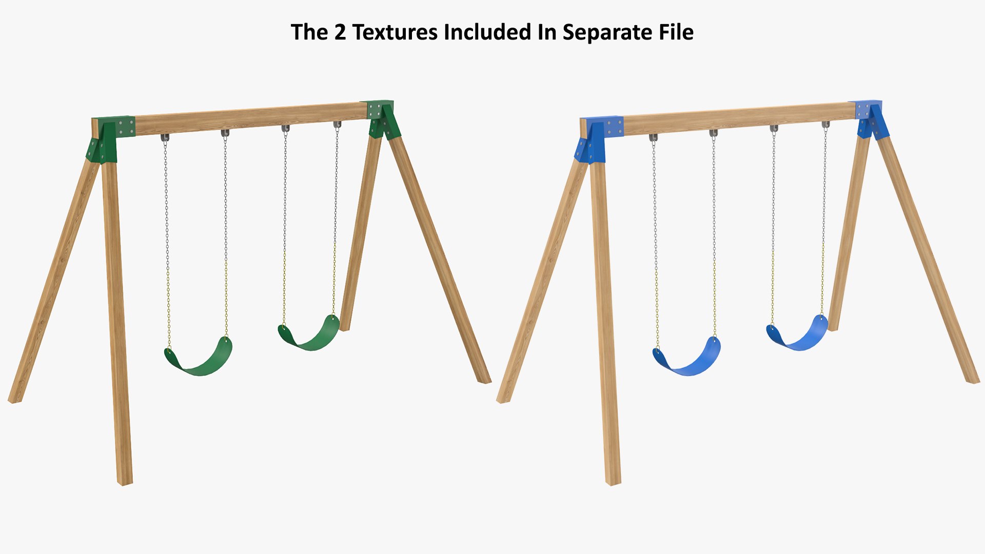 Swing Set 02 3D Model - TurboSquid 2140507